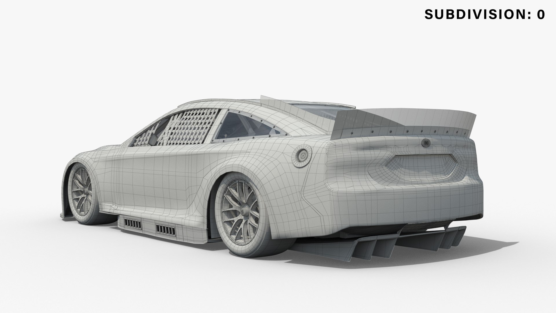 3D Model Toyota Camry 2022 NASCAR Low Poly - TurboSquid 2082408