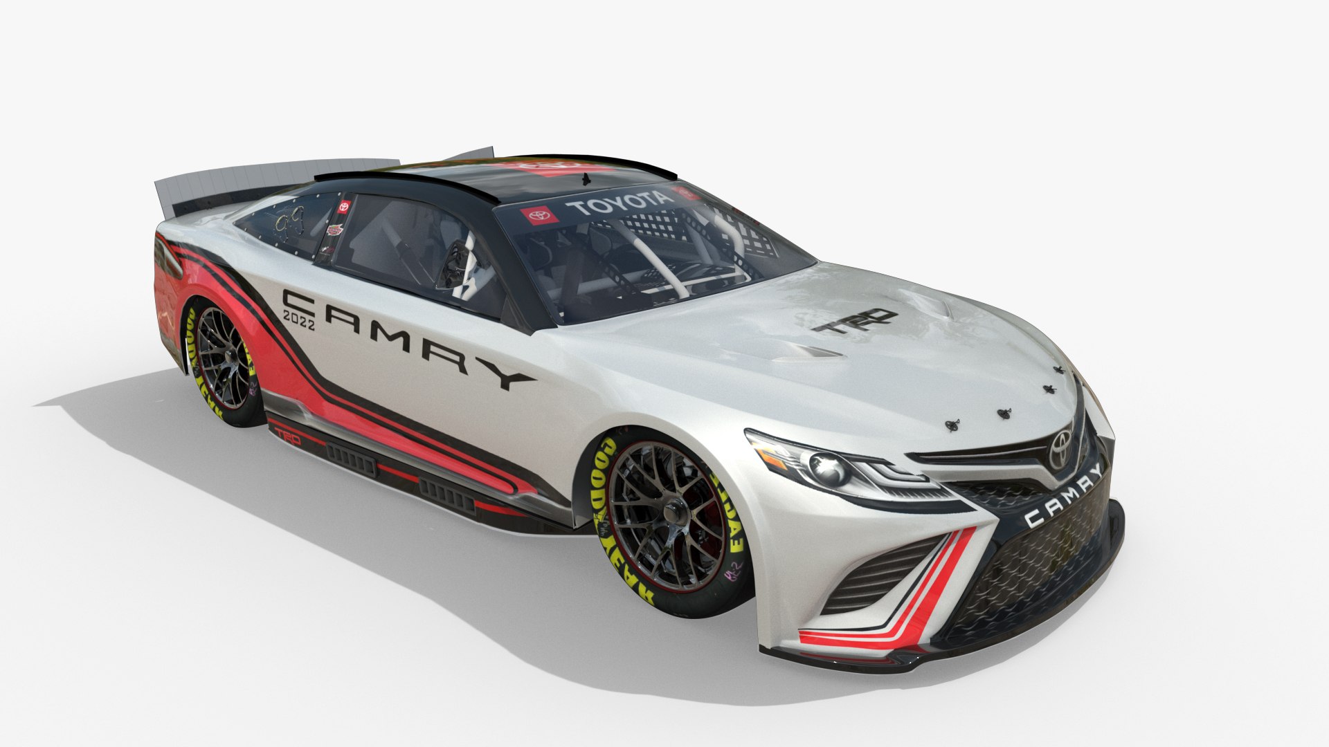 3D Model Toyota Camry 2022 NASCAR Low Poly - TurboSquid 2082408