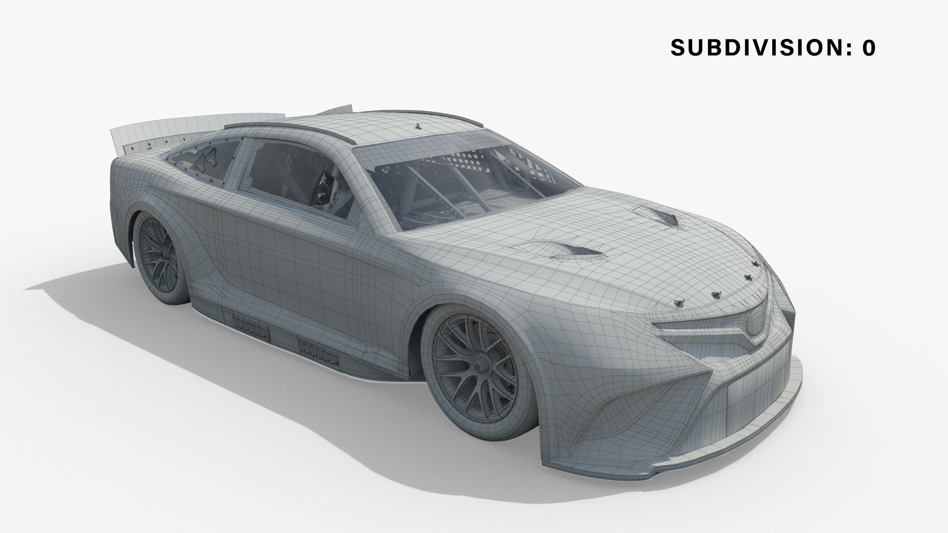 3D Model Toyota Camry 2022 NASCAR Low Poly - TurboSquid 2082408