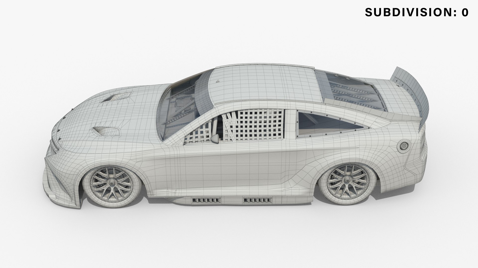 3D Model Toyota Camry 2022 NASCAR Low Poly - TurboSquid 2082408