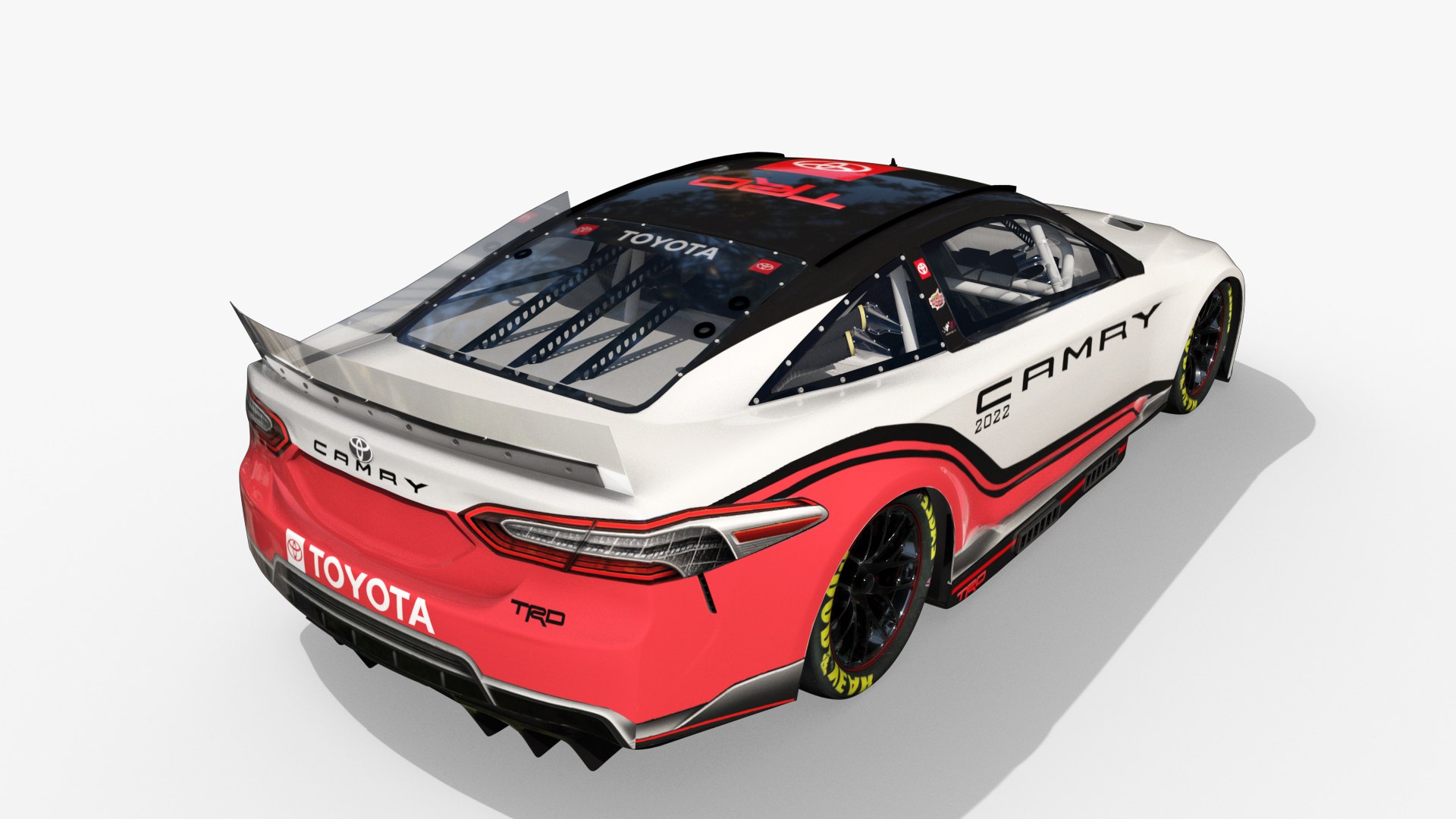 3D Model Toyota Camry 2022 NASCAR Low Poly - TurboSquid 2082408