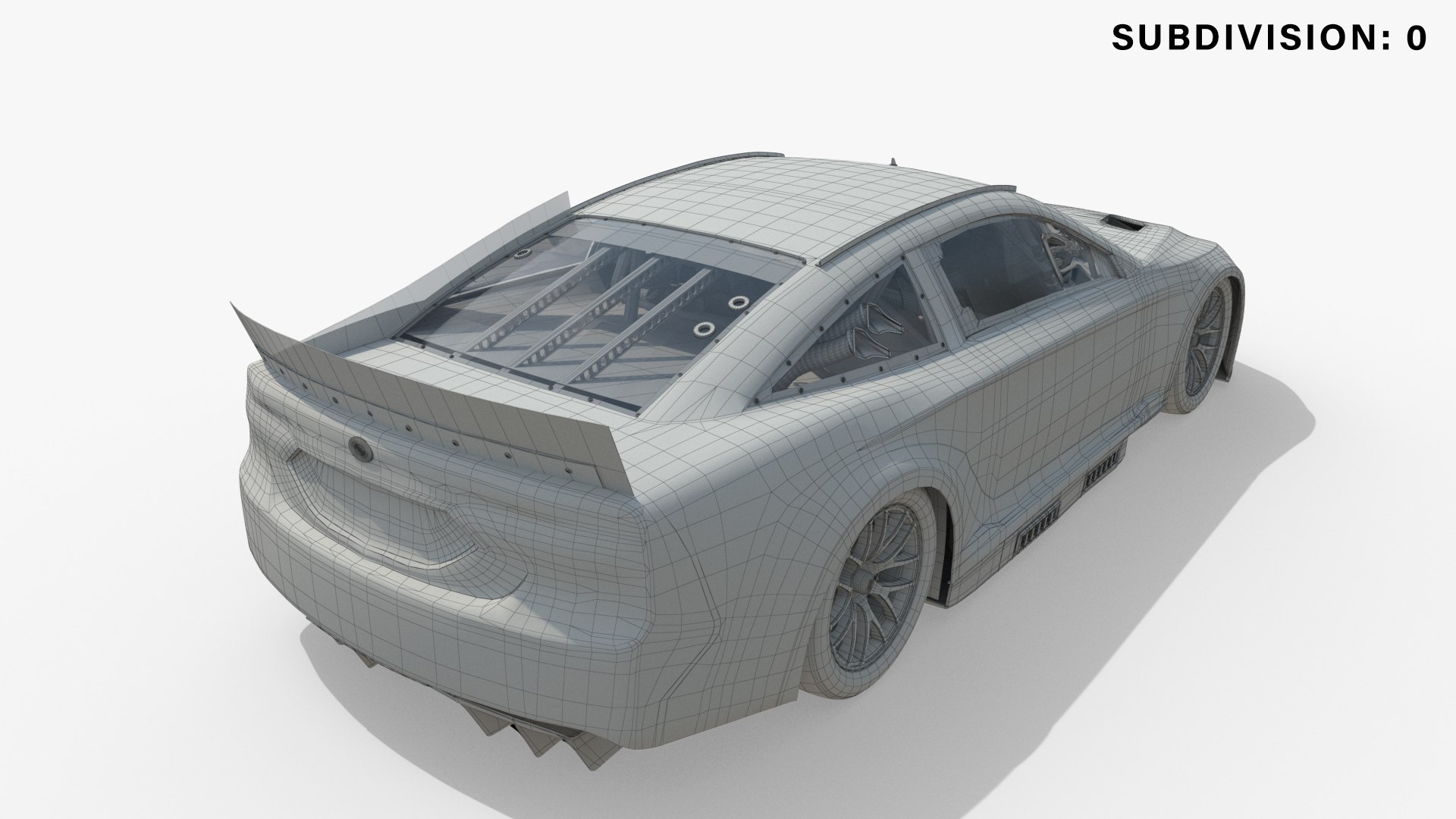 3D model Toyota Camry 2022 NASCAR Low Poly - TurboSquid 2082408