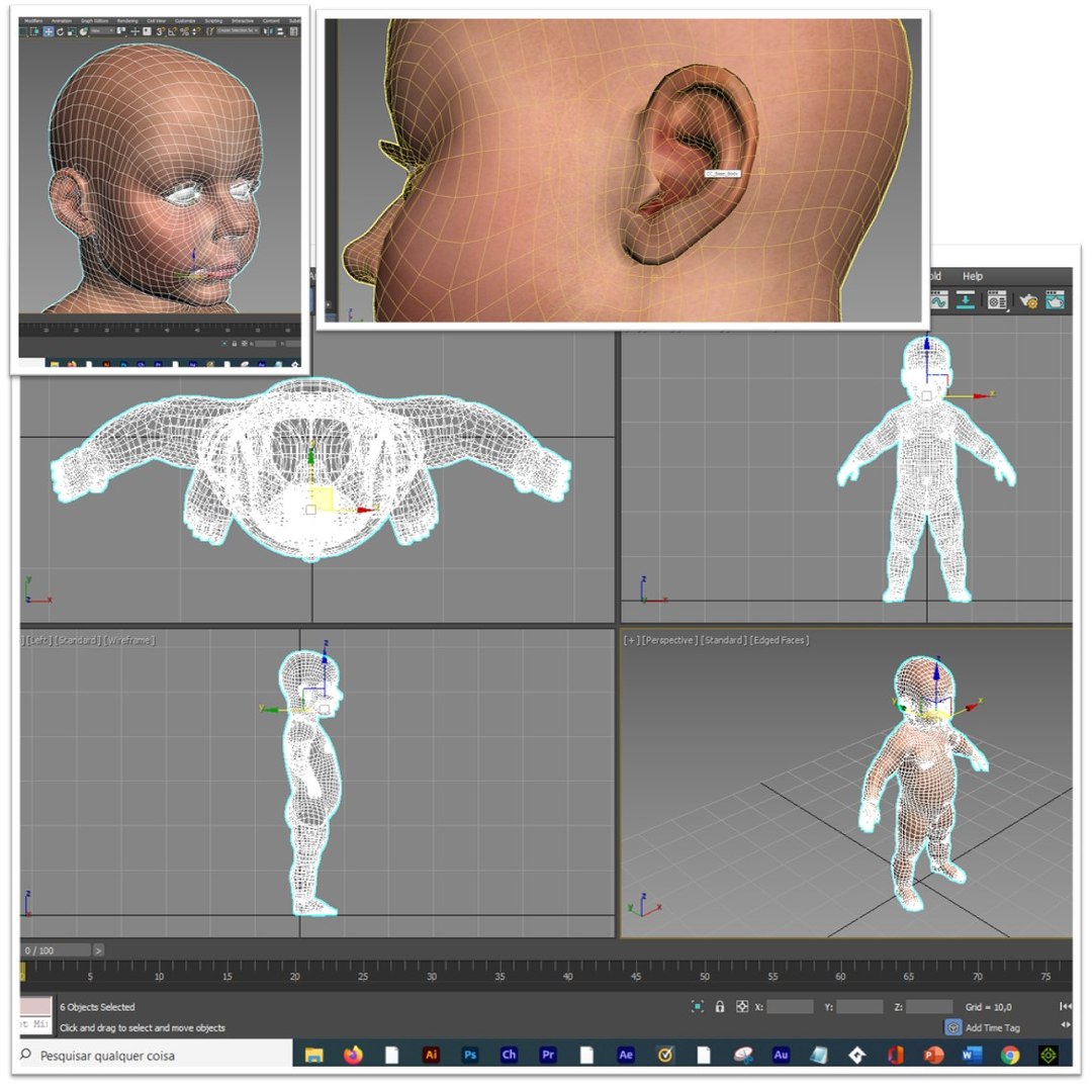3D Human Baby - TurboSquid 1654827