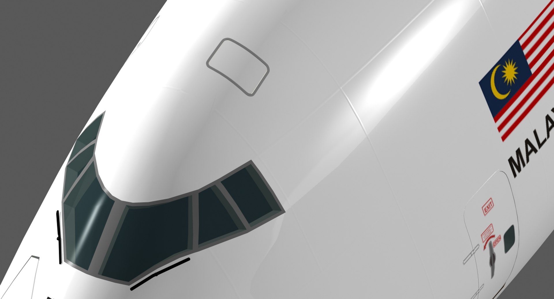 boeing 747-400 f maskargo 3d model