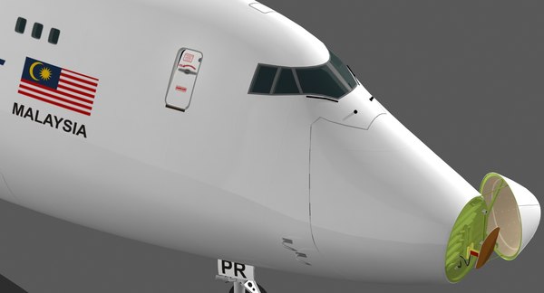 boeing 747-400 f maskargo 3d model