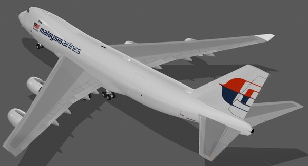 boeing 747-400 f maskargo 3d model