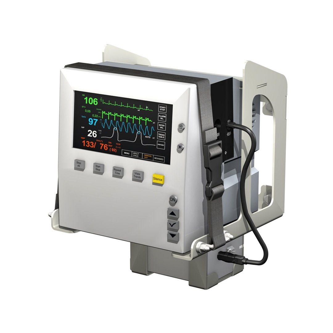 Patient Monitor 3d Model