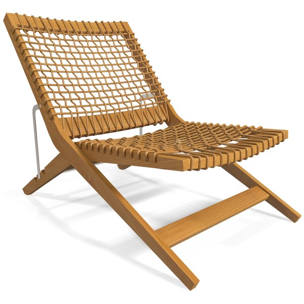 c4d outdoor folding chair