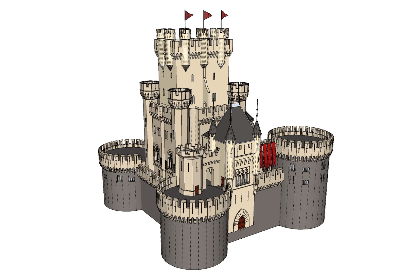 Butron Castle 3d 3ds