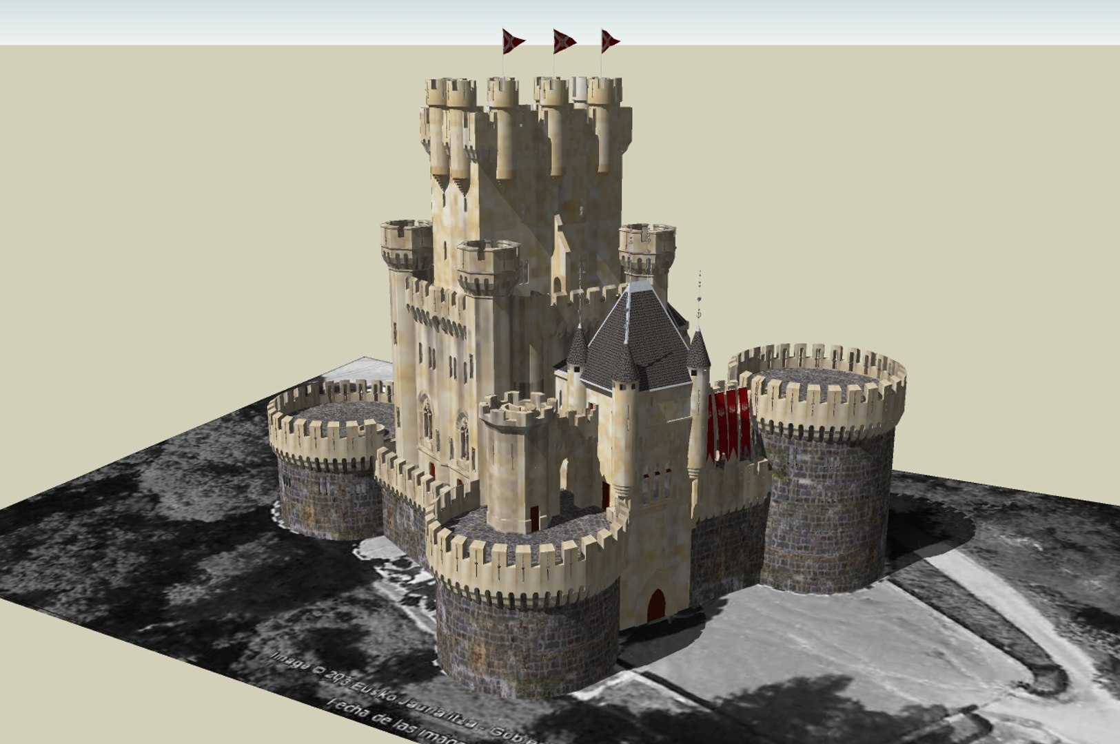 Butron Castle 3d 3ds
