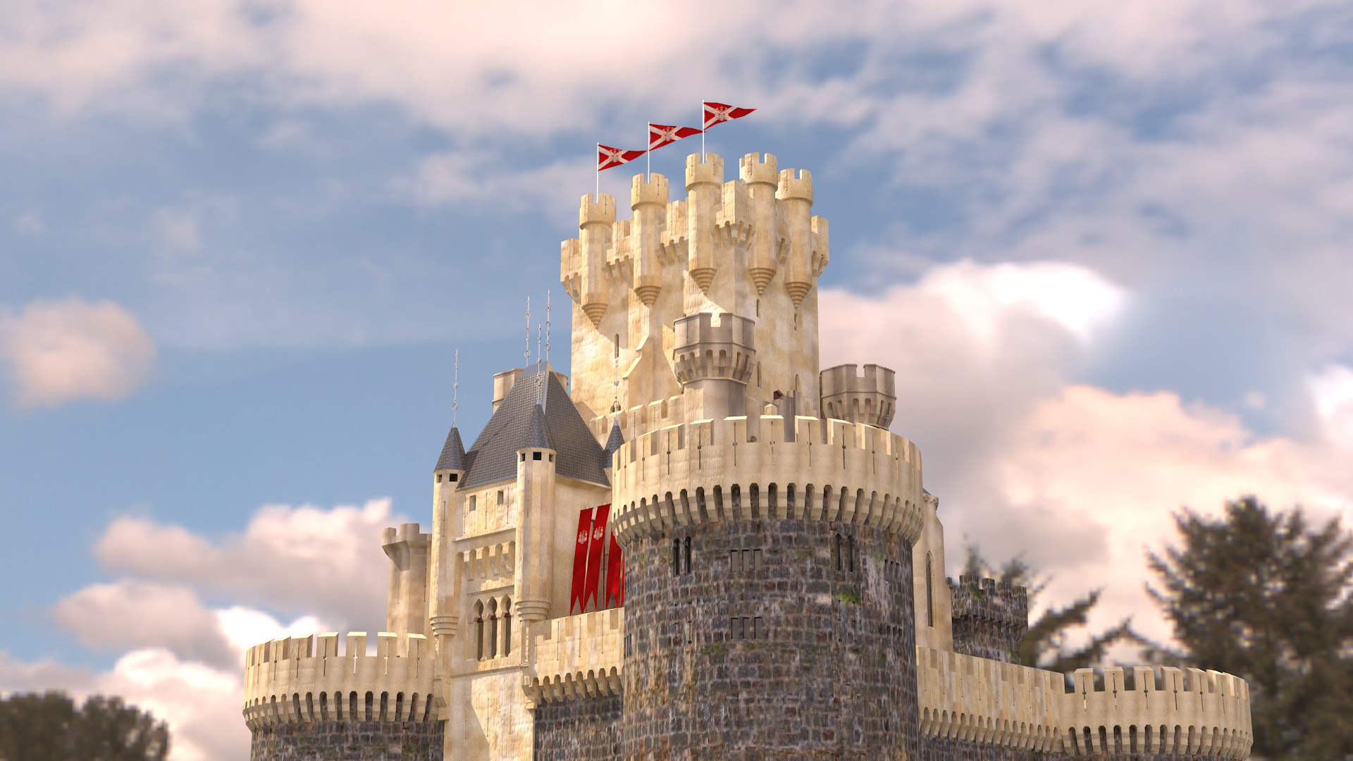 Butron Castle 3d 3ds
