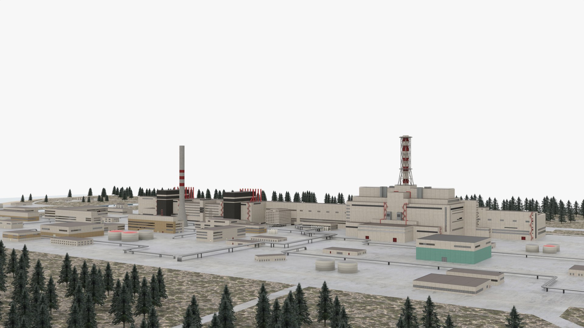 3D Model Chernobyl - TurboSquid 2162441