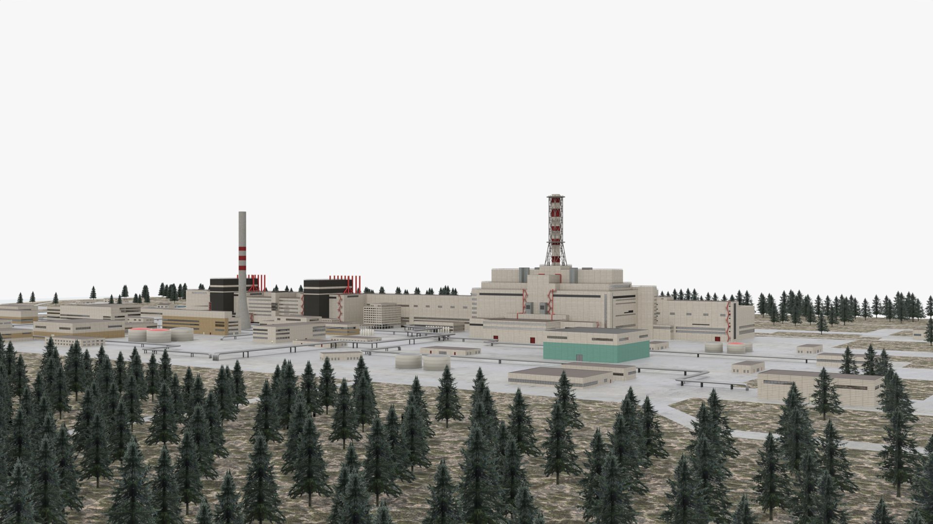 3D Model Chernobyl - TurboSquid 2162441