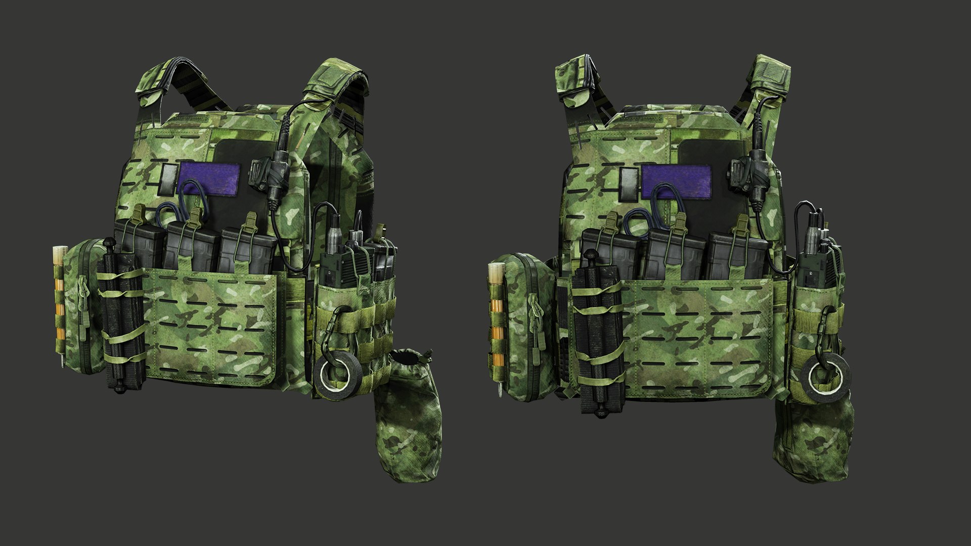 Elite Operator Armor - Realistic 3D Military Vest 3D - TurboSquid 2419171