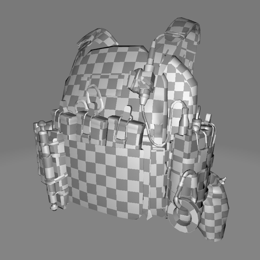 Elite Operator Armor - Realistic 3D Military Vest 3D - TurboSquid 2419171