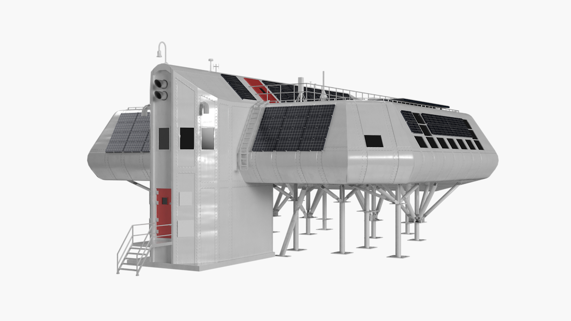 3D Arctic Field Base - TurboSquid 2330668