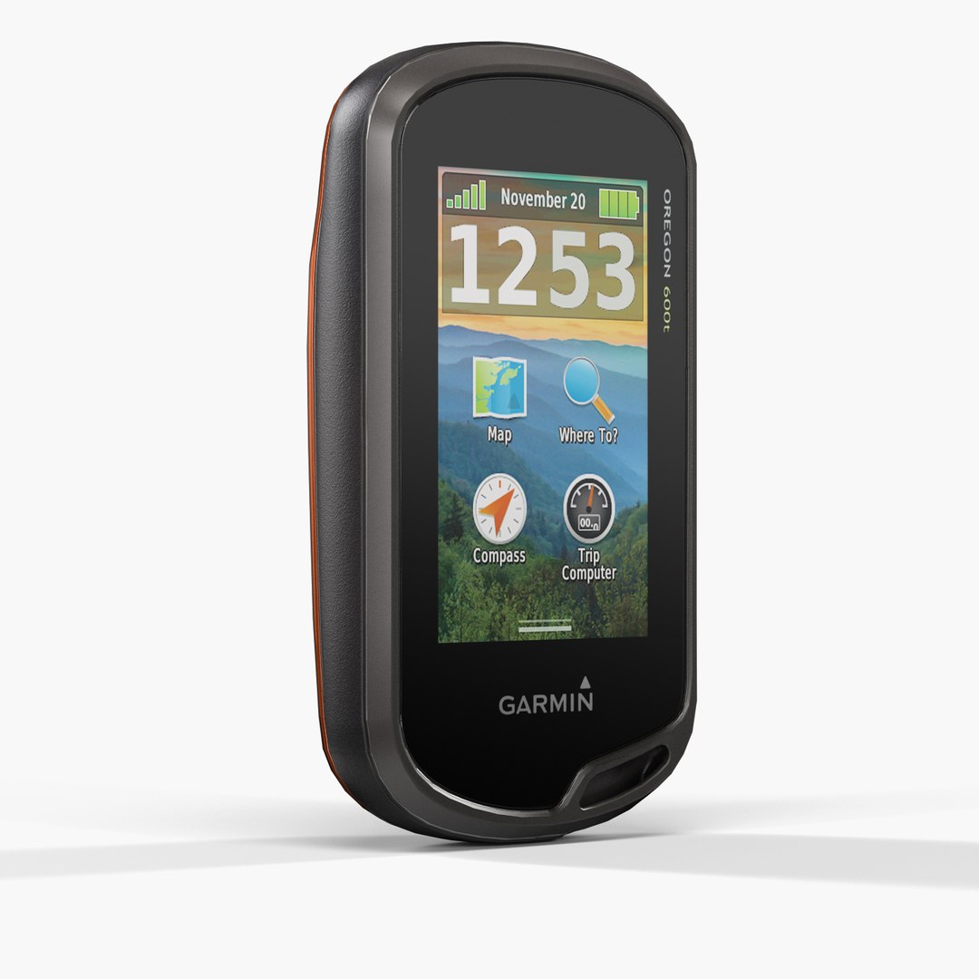 3D Low-poly Garmin Oregon 600t - TurboSquid 1539704