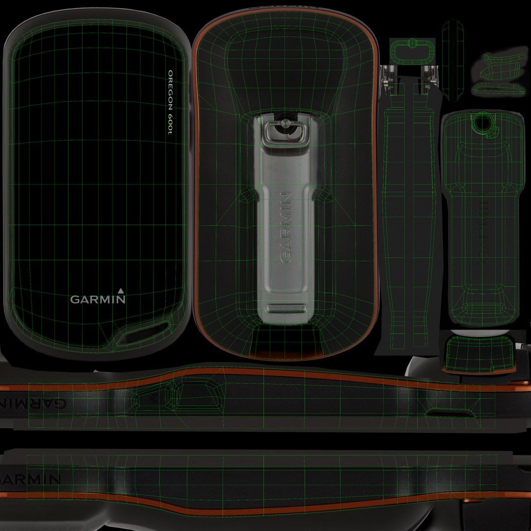 3D Low-poly Garmin Oregon 600t - TurboSquid 1539704