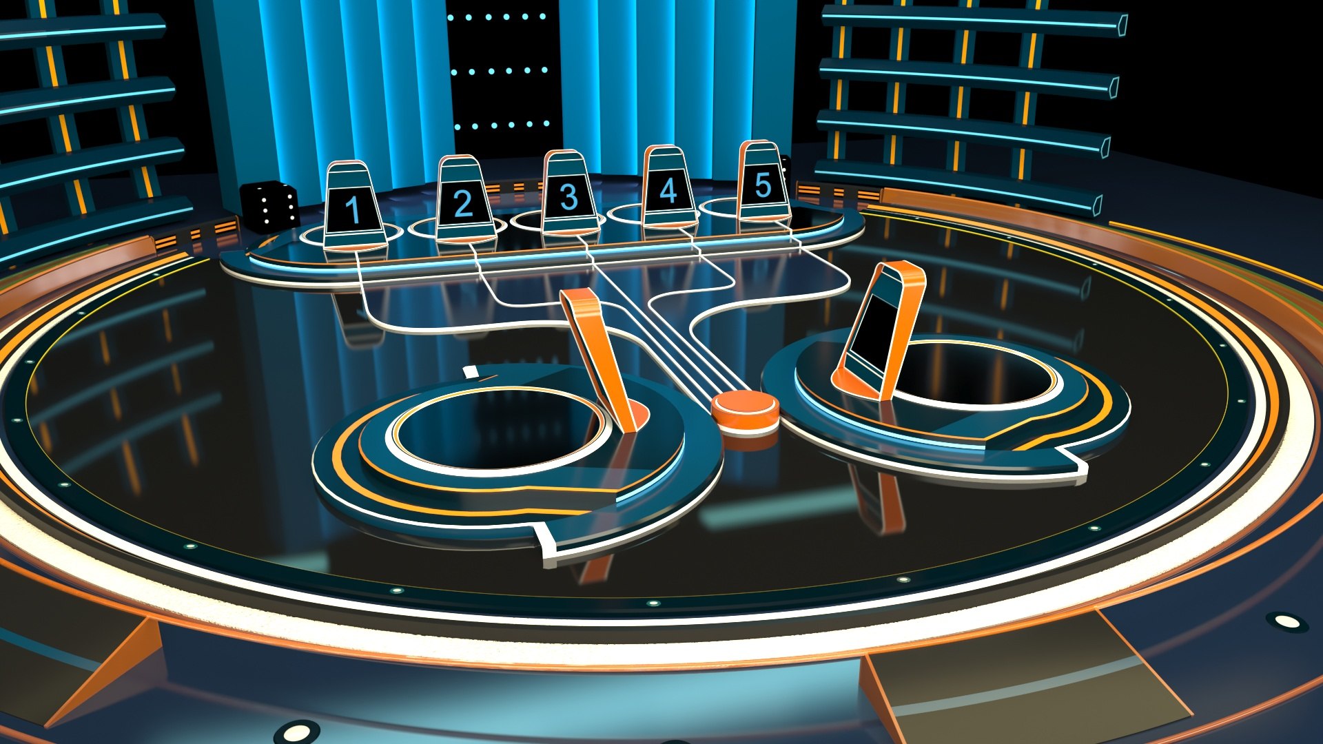 3D Tv Studio Design Model - TurboSquid 1881592