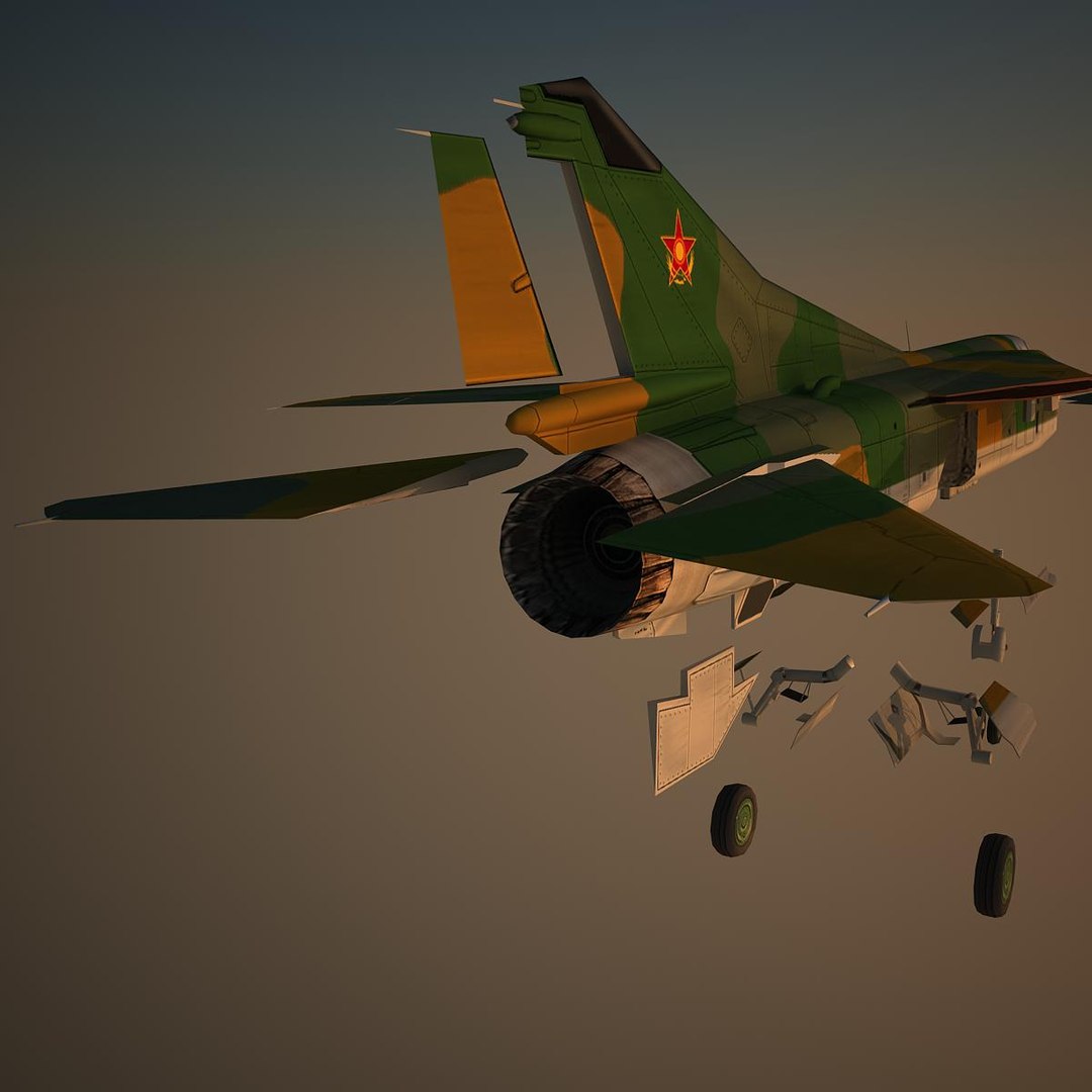 3D Mikoyan Kaz Fighter - TurboSquid 1213226
