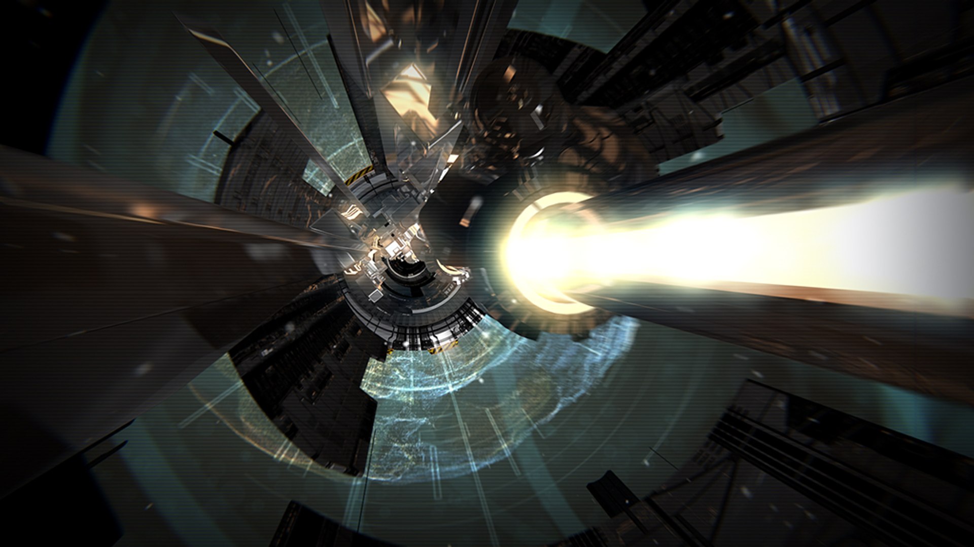 3d Core Mechanical Animation Model