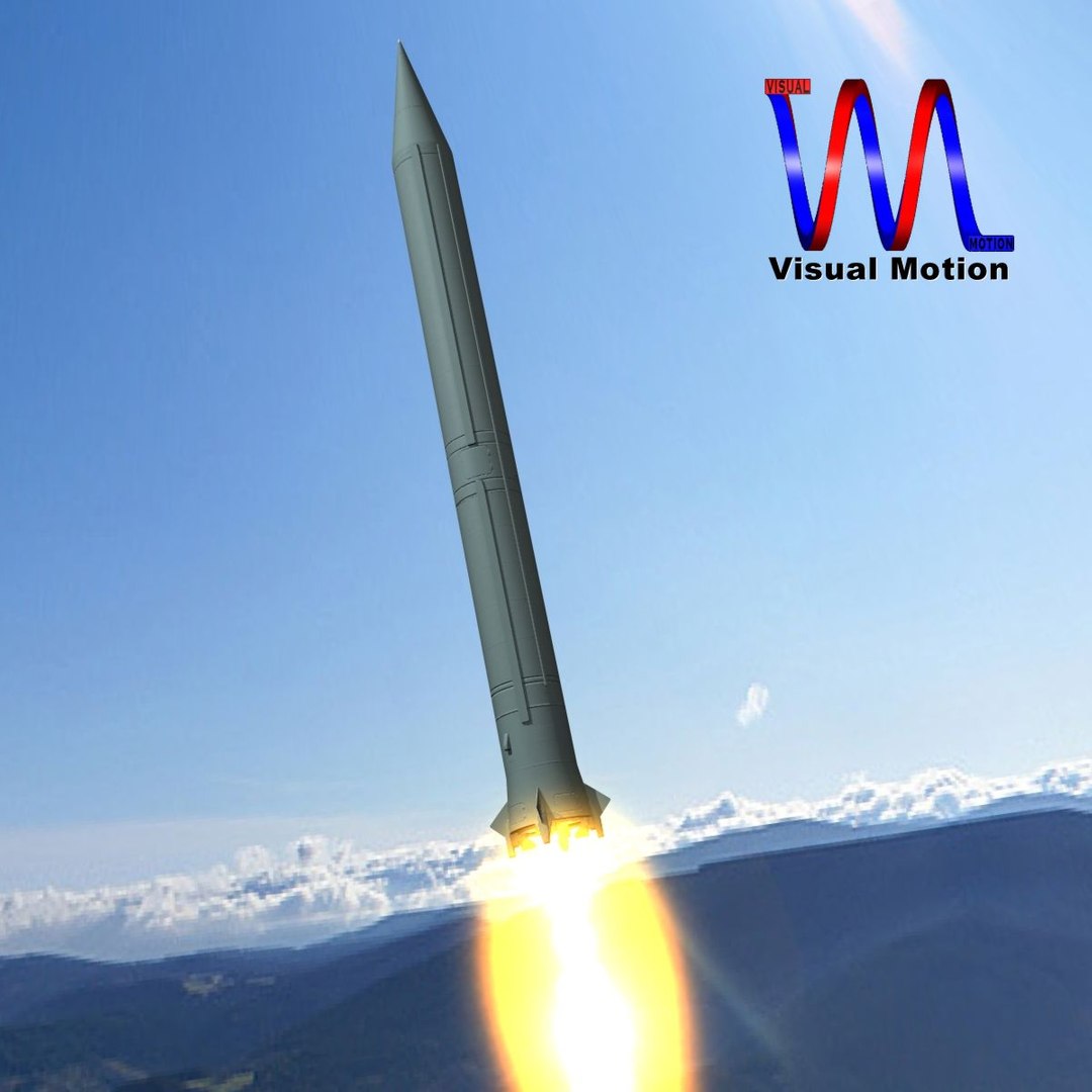 Soviet Ss-4 Sandel Missile 3d 3ds