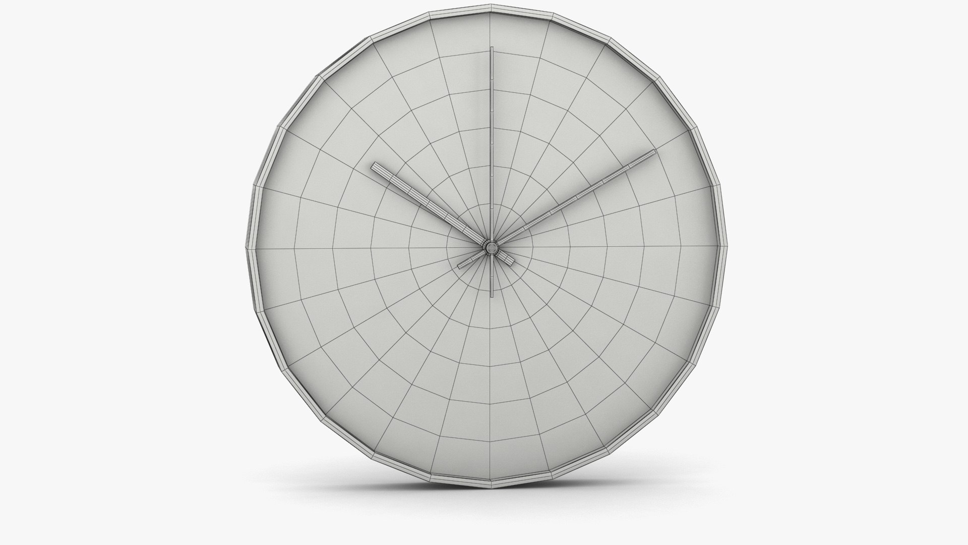 3D Wall Clock 7 Model - TurboSquid 1816024