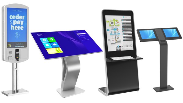 modelo 3d Colección de quioscos electrónicos - TurboSquid 1733896