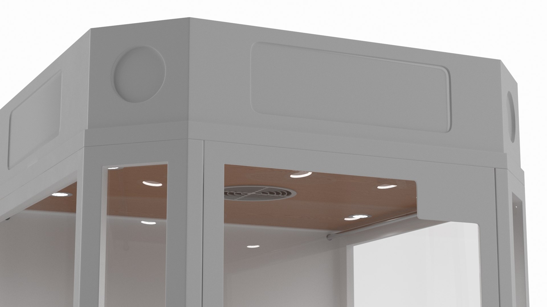 Movable Webcasting Booth 3D Model - TurboSquid 2389487