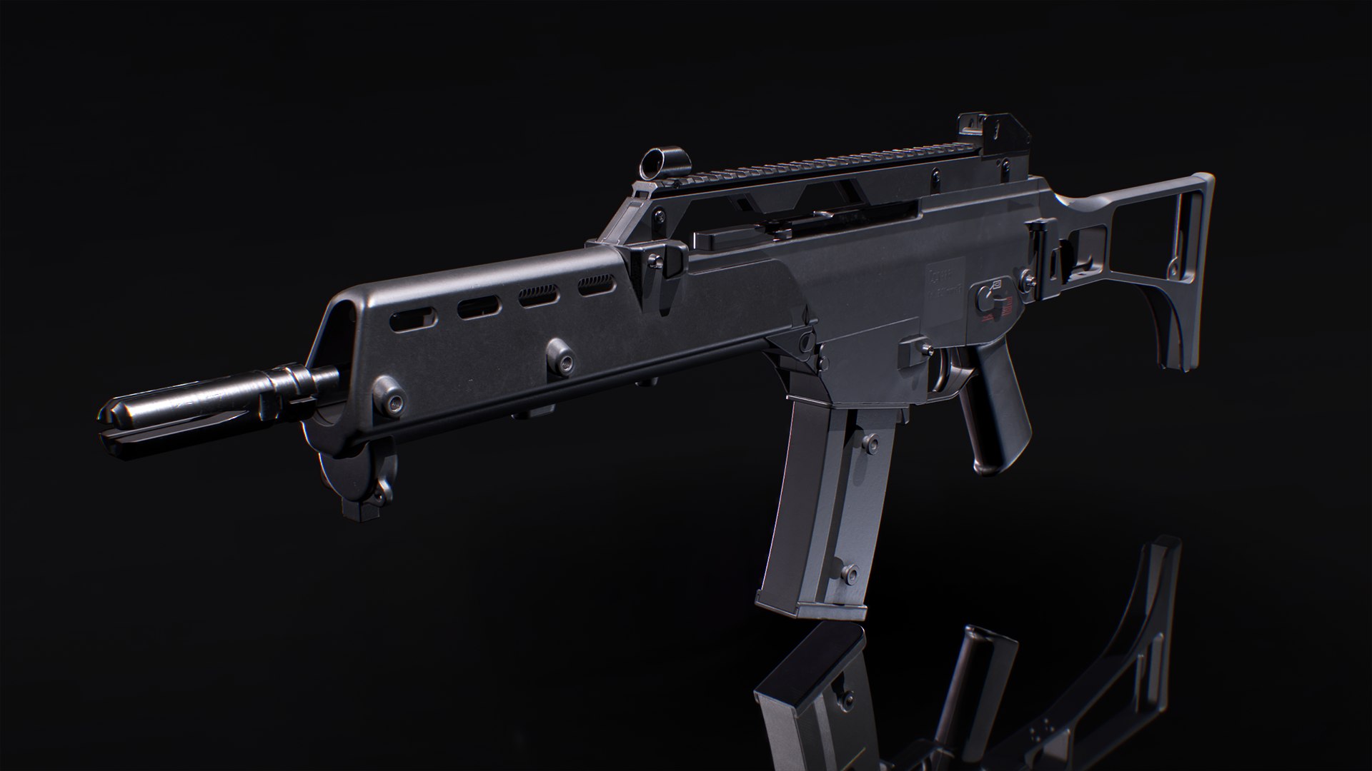 3D g36 g36k model - TurboSquid 1710164