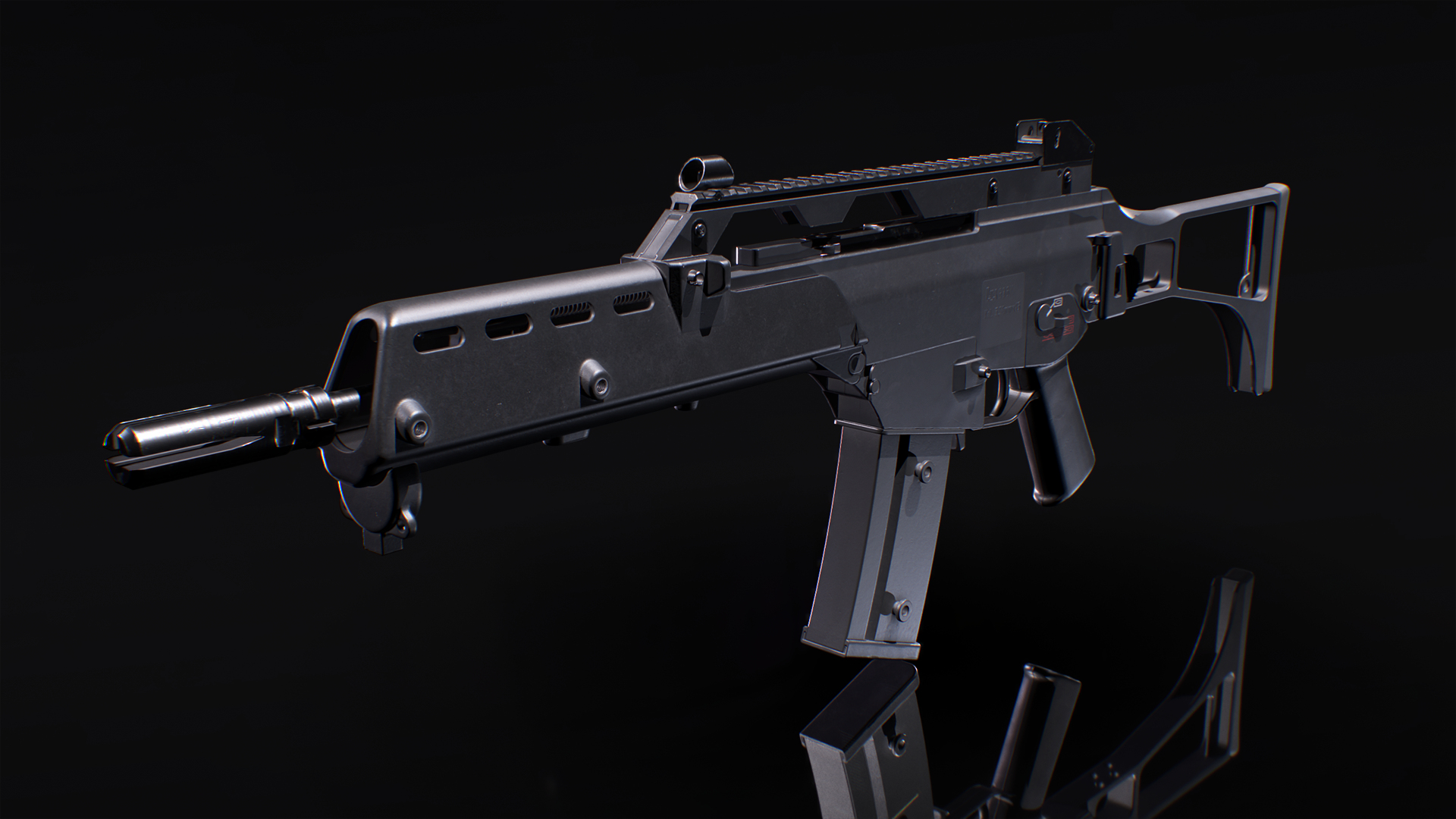 3D g36 g36k model - TurboSquid 1710164