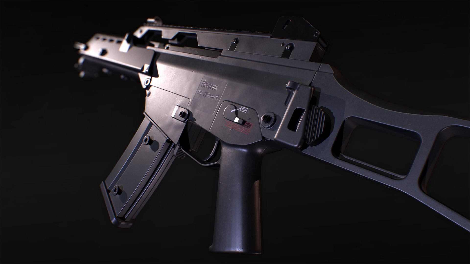 3D G36 G36k Model - TurboSquid 1710164