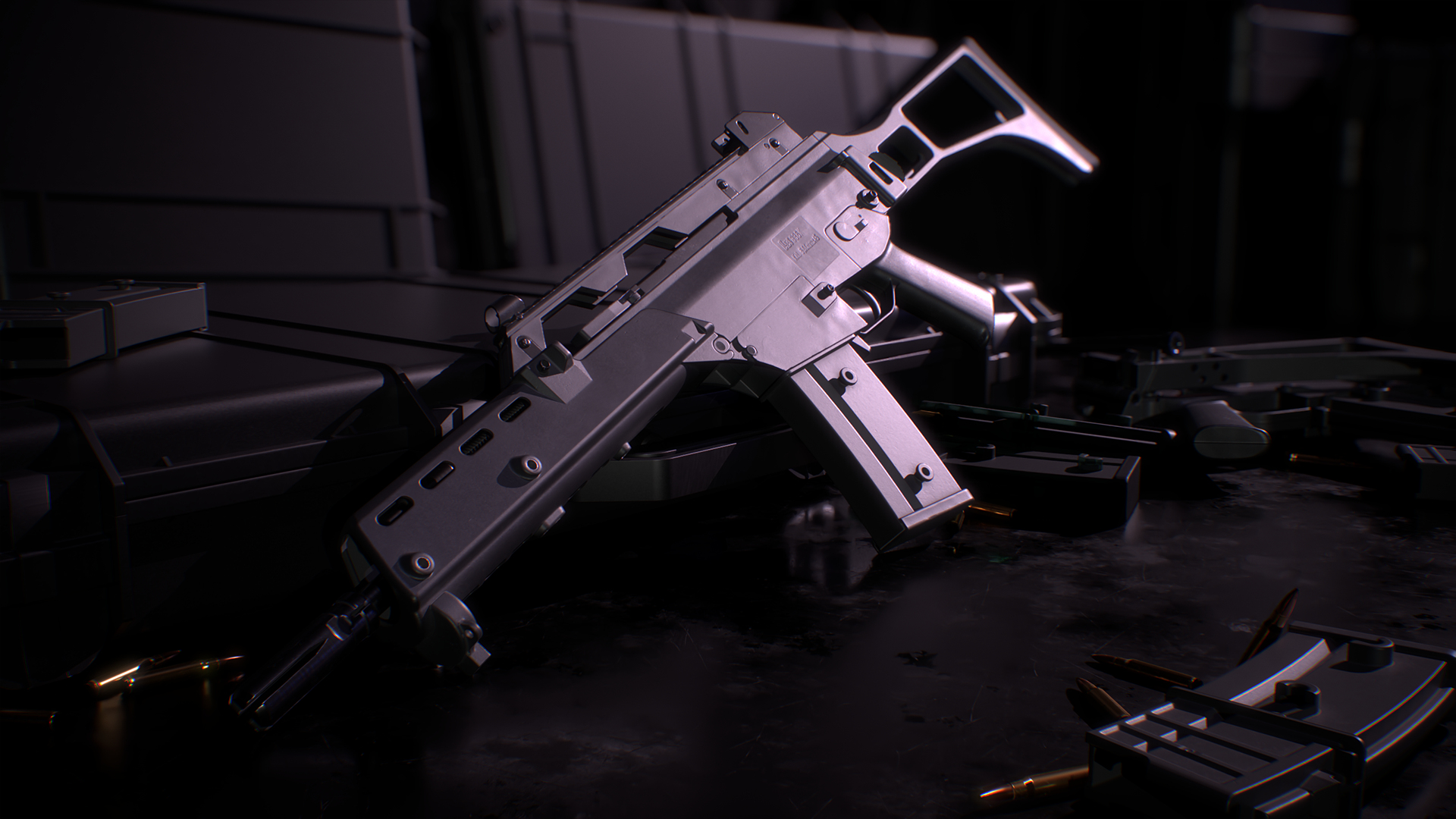 3D g36 g36k model - TurboSquid 1710164