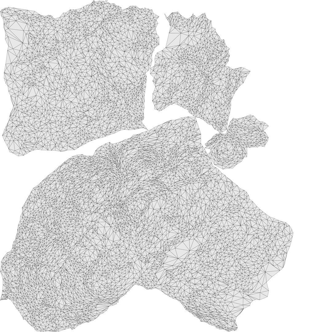 3D Riverbed Canyon Cliff Scan Pack 6 model - TurboSquid 2052374