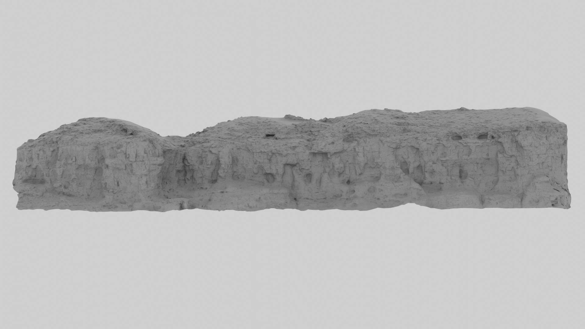 3D Riverbed Canyon Cliff Pack 6 - Scan model - TurboSquid 2052374