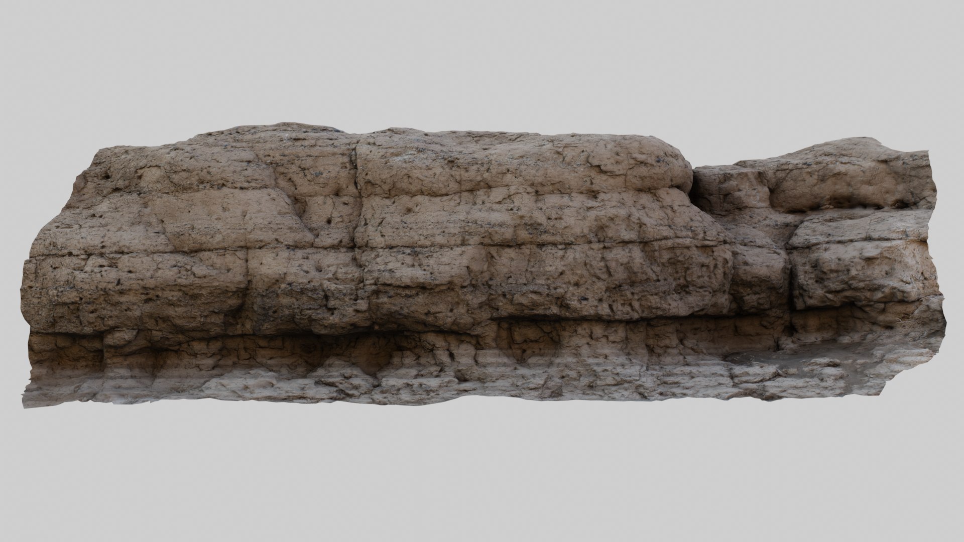 3D Riverbed Canyon Cliff Pack 6 - Scan model - TurboSquid 2052374