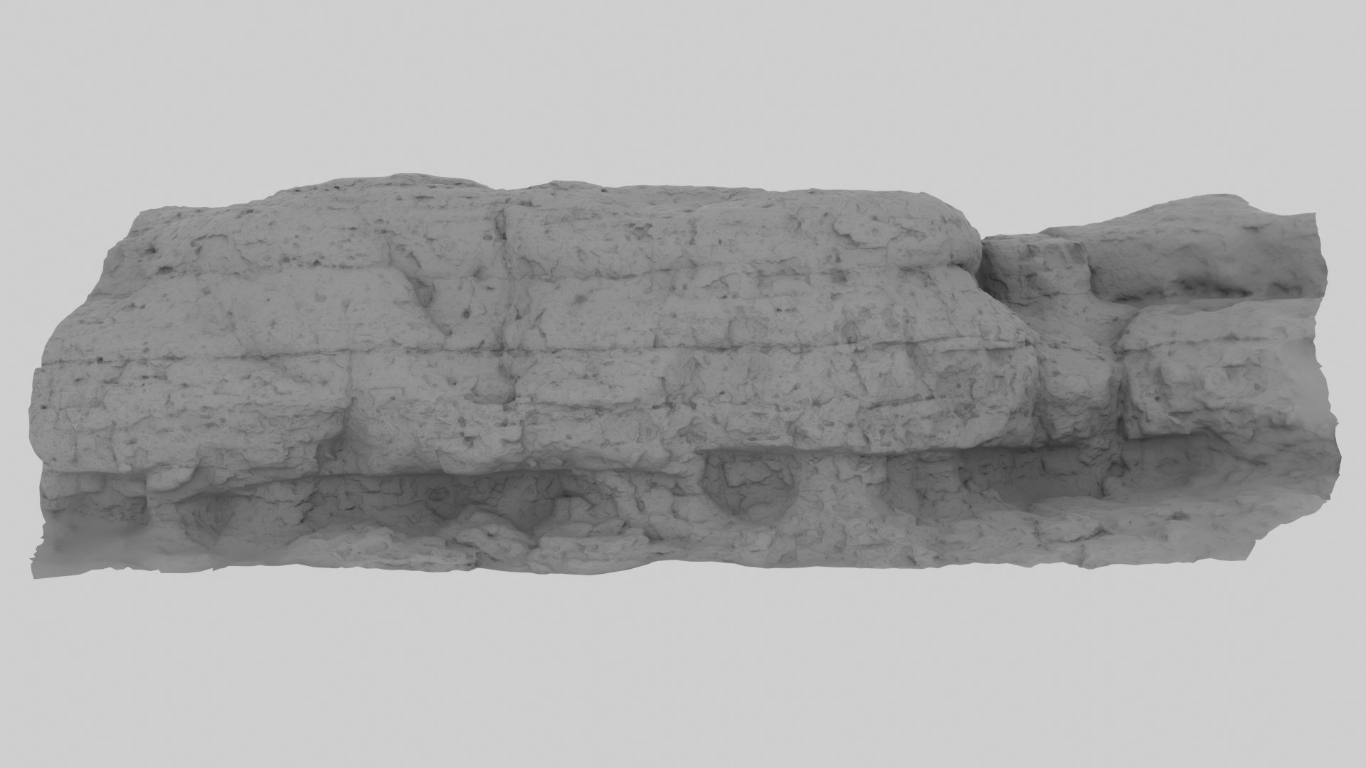 3D Riverbed Canyon Cliff Pack 6 - Scan model - TurboSquid 2052374