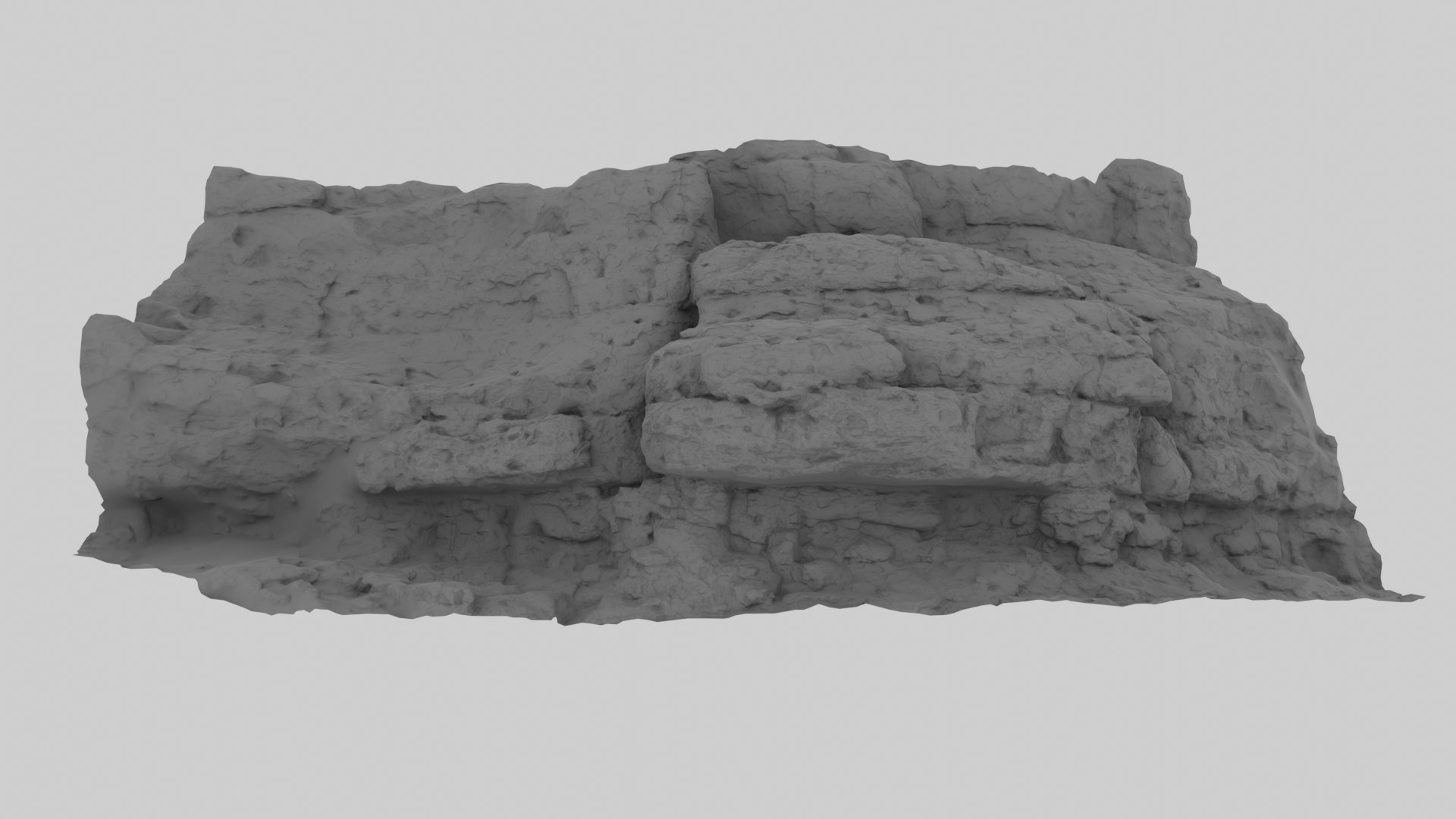 3D Riverbed Canyon Cliff Pack 6 - Scan model - TurboSquid 2052374