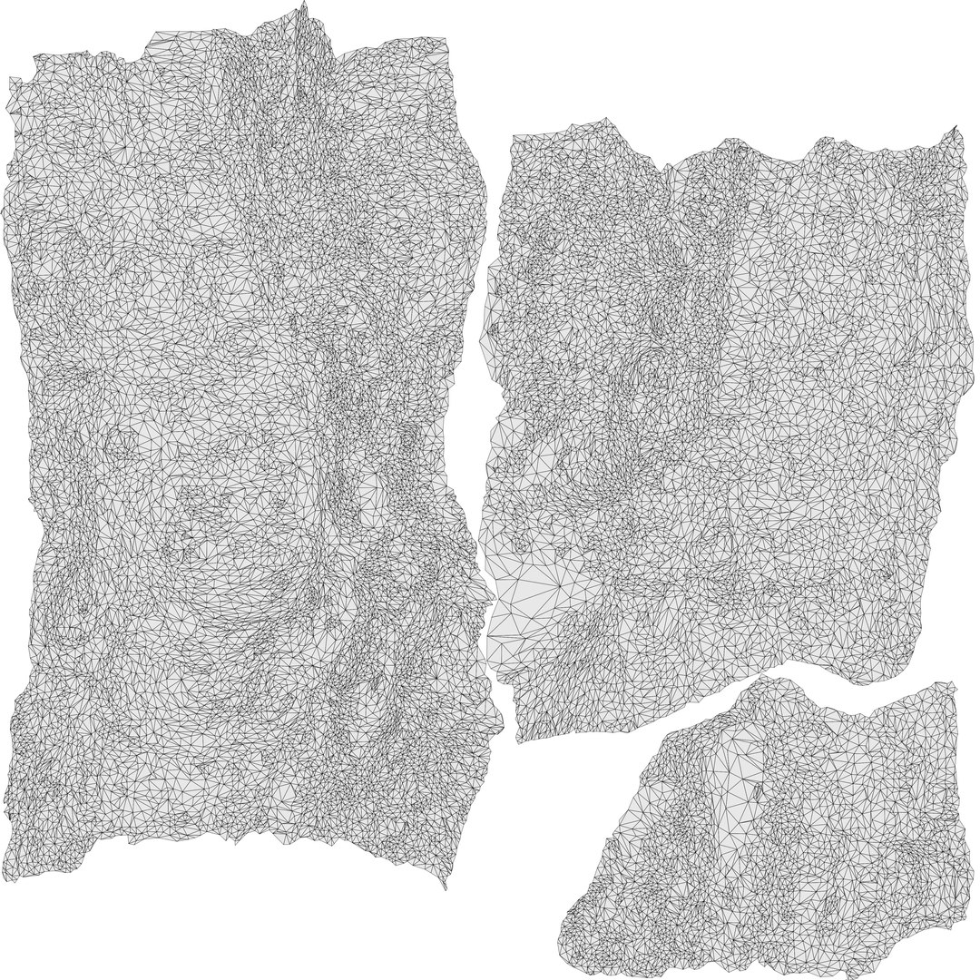 3D Riverbed Canyon Cliff Pack 6 - Scan model - TurboSquid 2052374