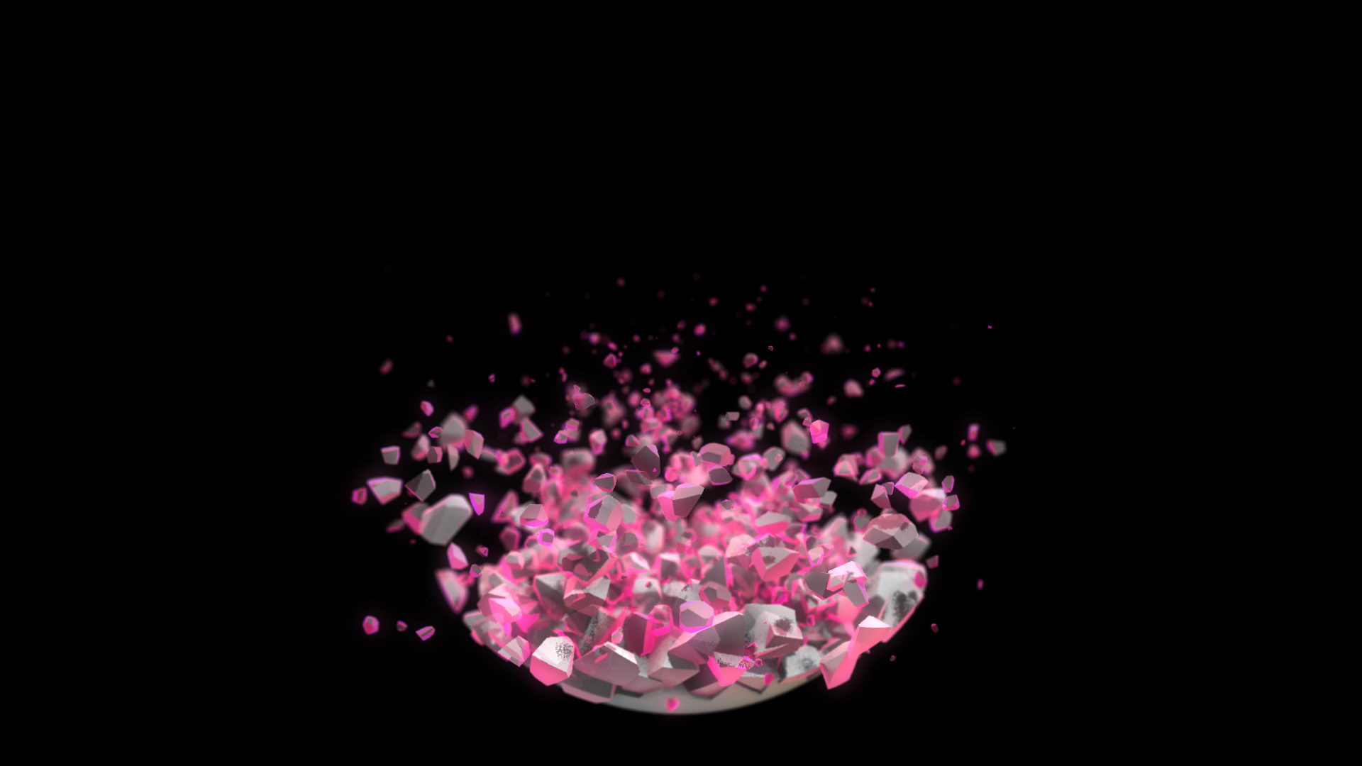 Shattered Fragmented Sphere 3D Model - TurboSquid 1299597