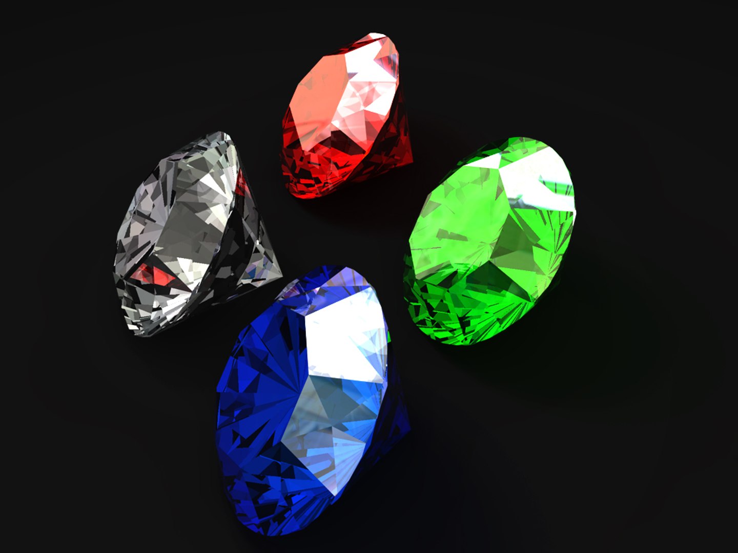 Diamond 3d Obj