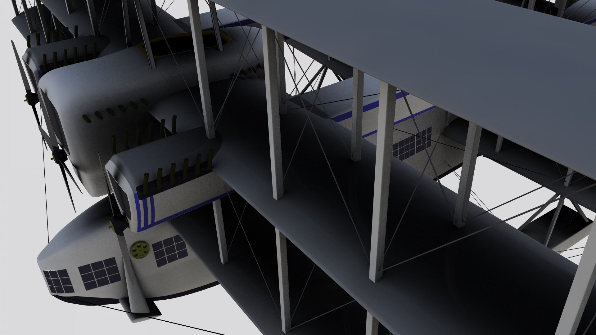 Caproni ca 60 transaereo 3D model - TurboSquid 1290173