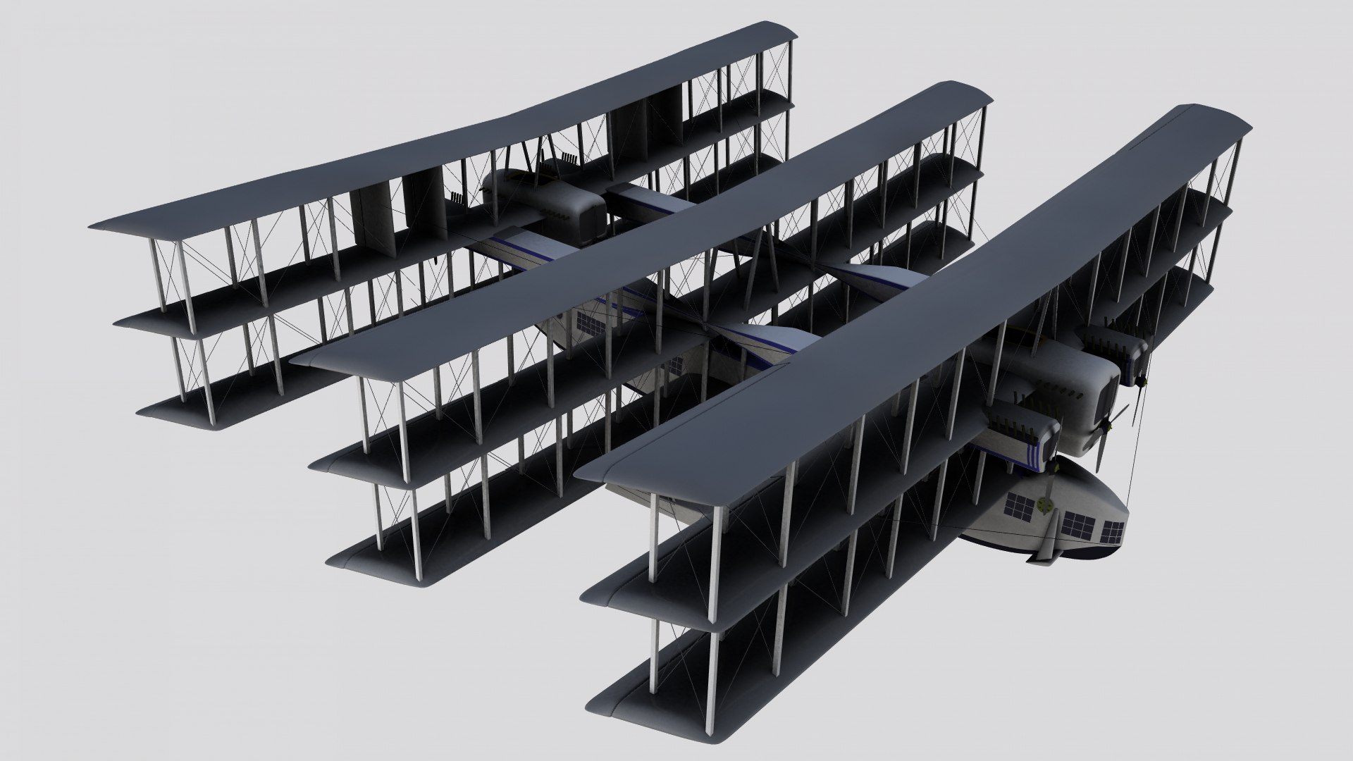 modèle 3D de Caproni CA.60 Transaereo - TurboSquid 1290173