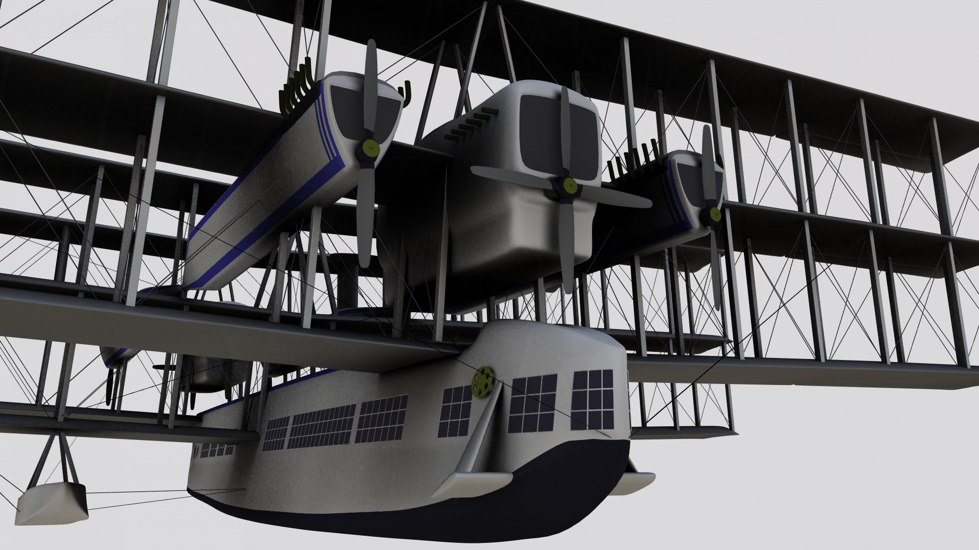 Caproni ca 60 transaereo 3D model - TurboSquid 1290173