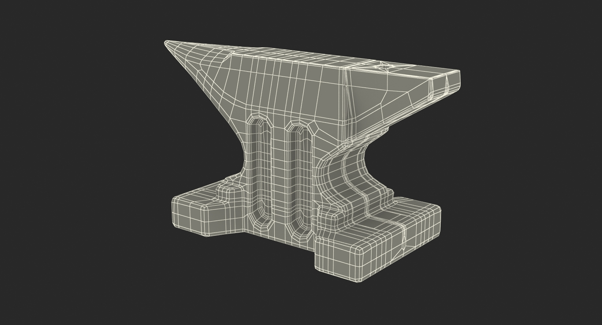 3D Old Used Anvil - TurboSquid 1297485