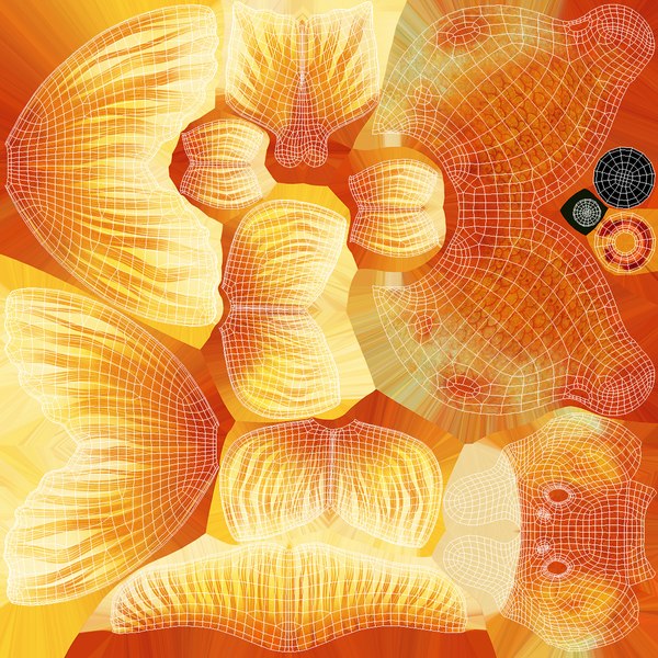 Orange Fancy Fantail Goldfish Swim 3D model - TurboSquid 1765315