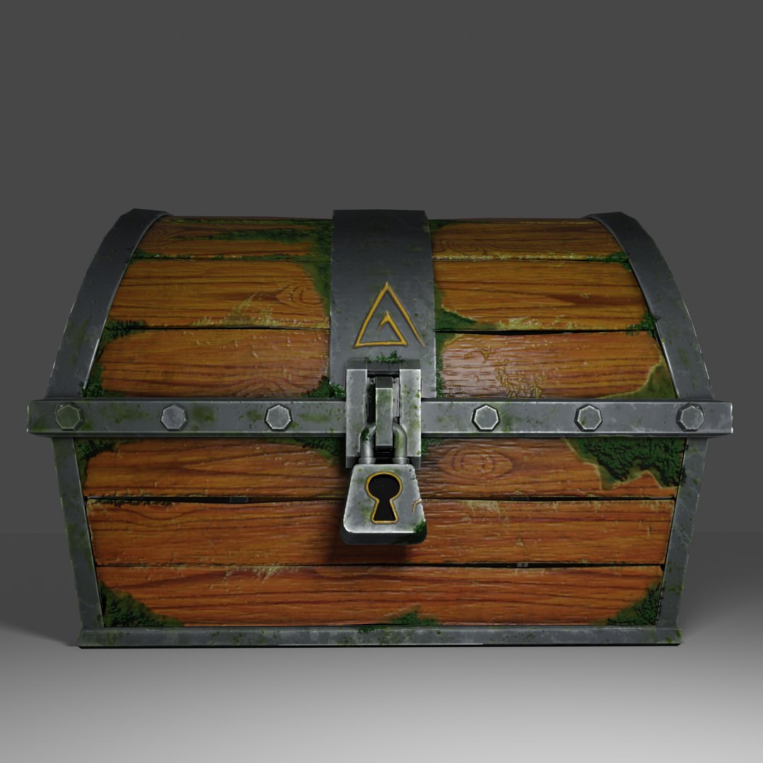 3D Ancient Chest - TurboSquid 1987924