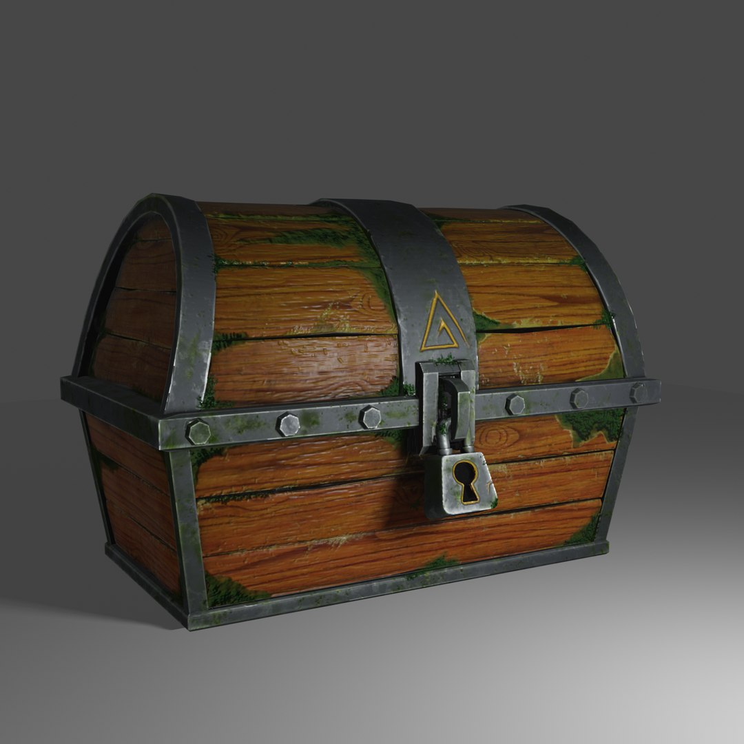 3D Ancient Chest - TurboSquid 1987924