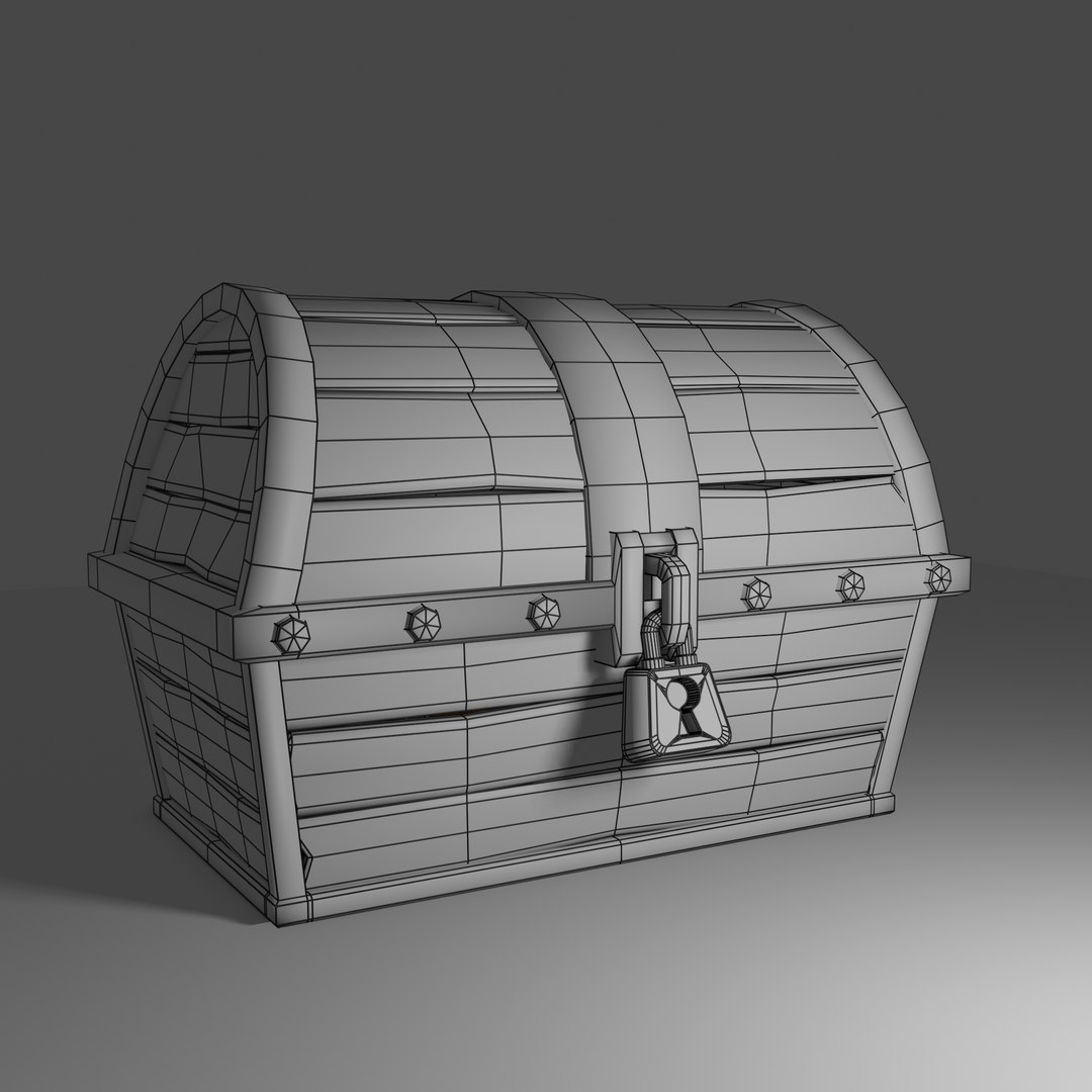 3D Ancient Chest - TurboSquid 1987924