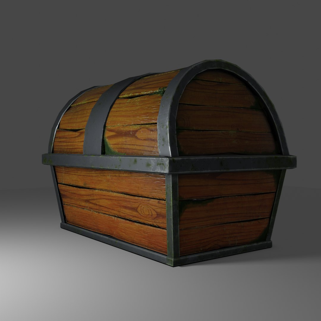 3D Ancient Chest - TurboSquid 1987924